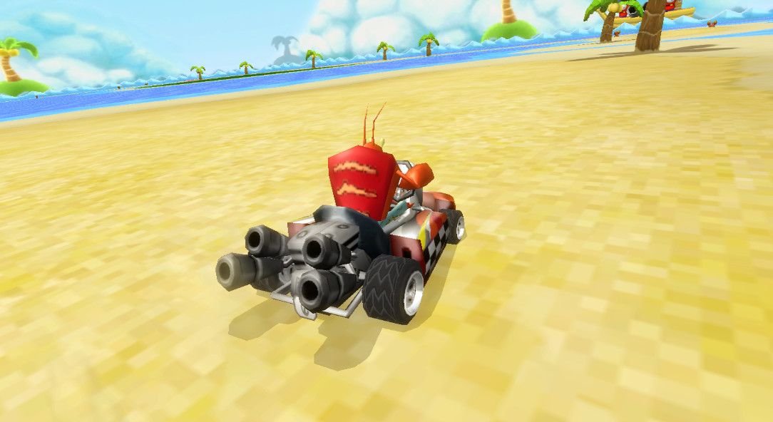 Larry the Lobster Mod for Mario Kart Wii | MKWii Mods