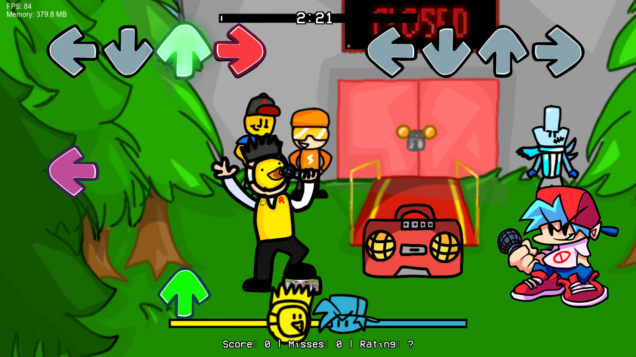 Friday Night Goatin' VS Game Goats Mod for Friday Night Funkin' | FNF Mods