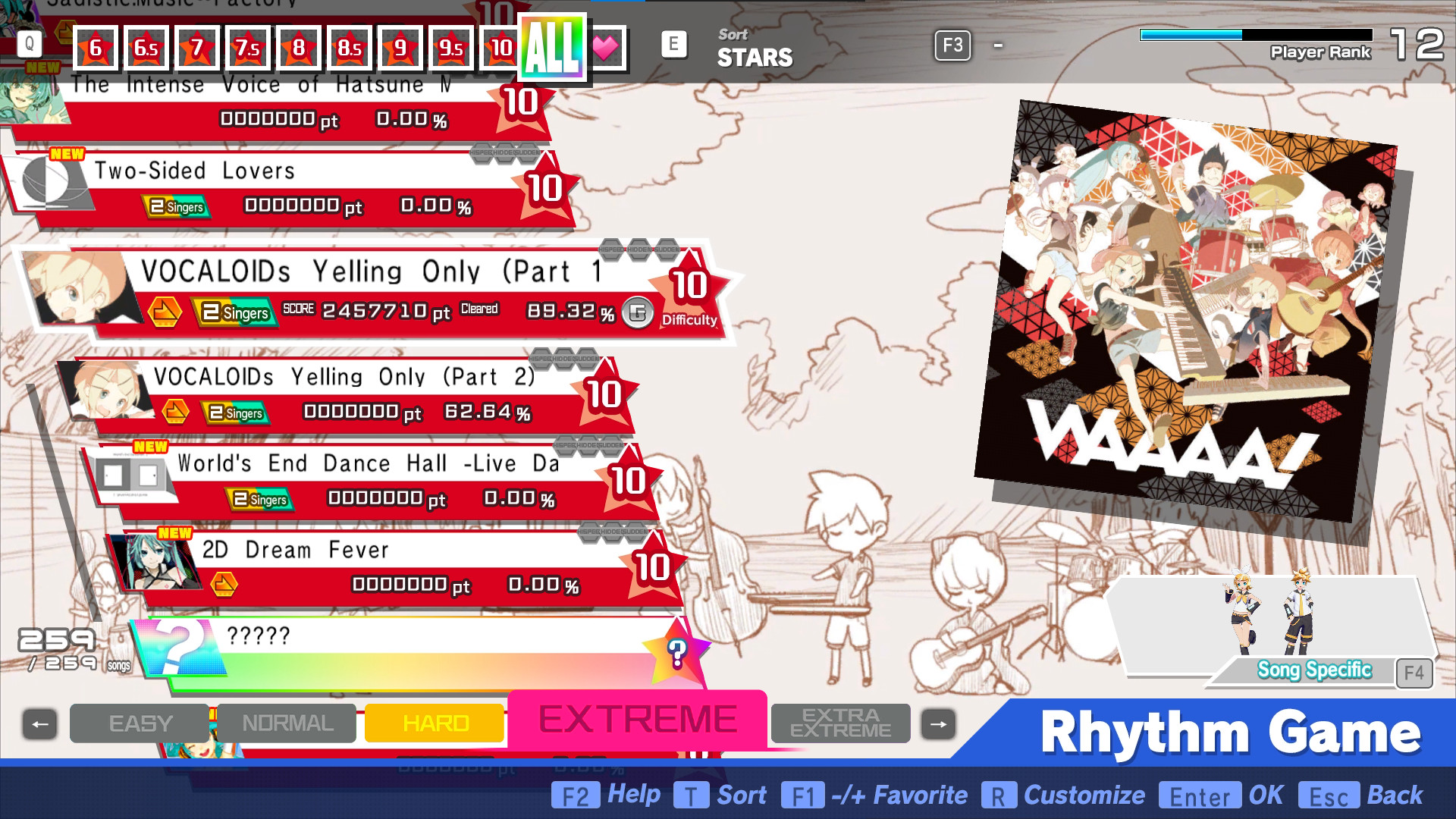 Stuart's Song Pack Mod for Hatsune Miku: Project DIVA Mega Mix+ ...