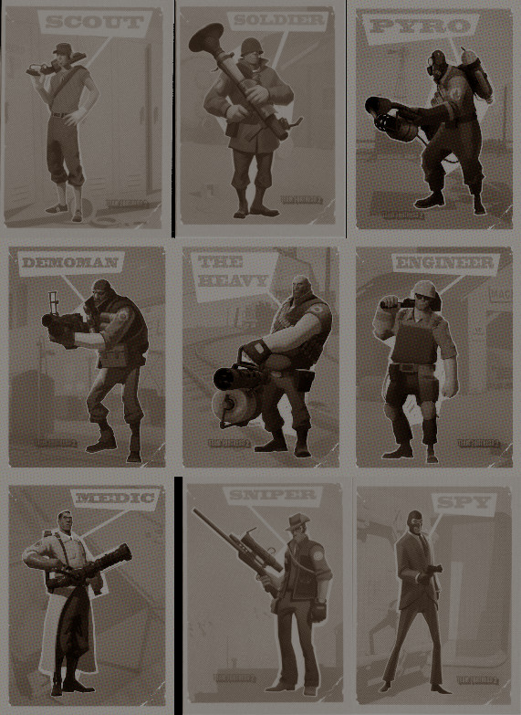 TF2 Trading Cards In Loadout Screen Mod for Team Fortress 2 | TF2 Mods