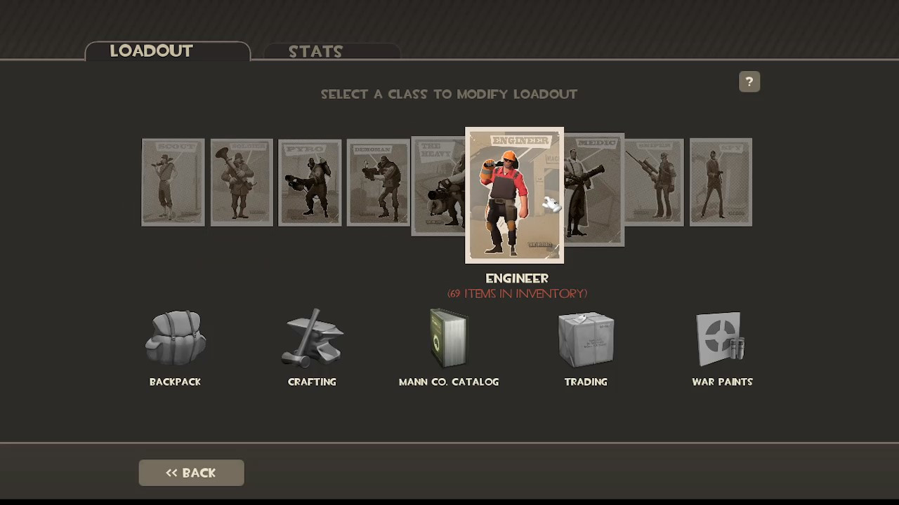 TF2 Trading Cards In Loadout Screen Mod for Team Fortress 2 | TF2 Mods