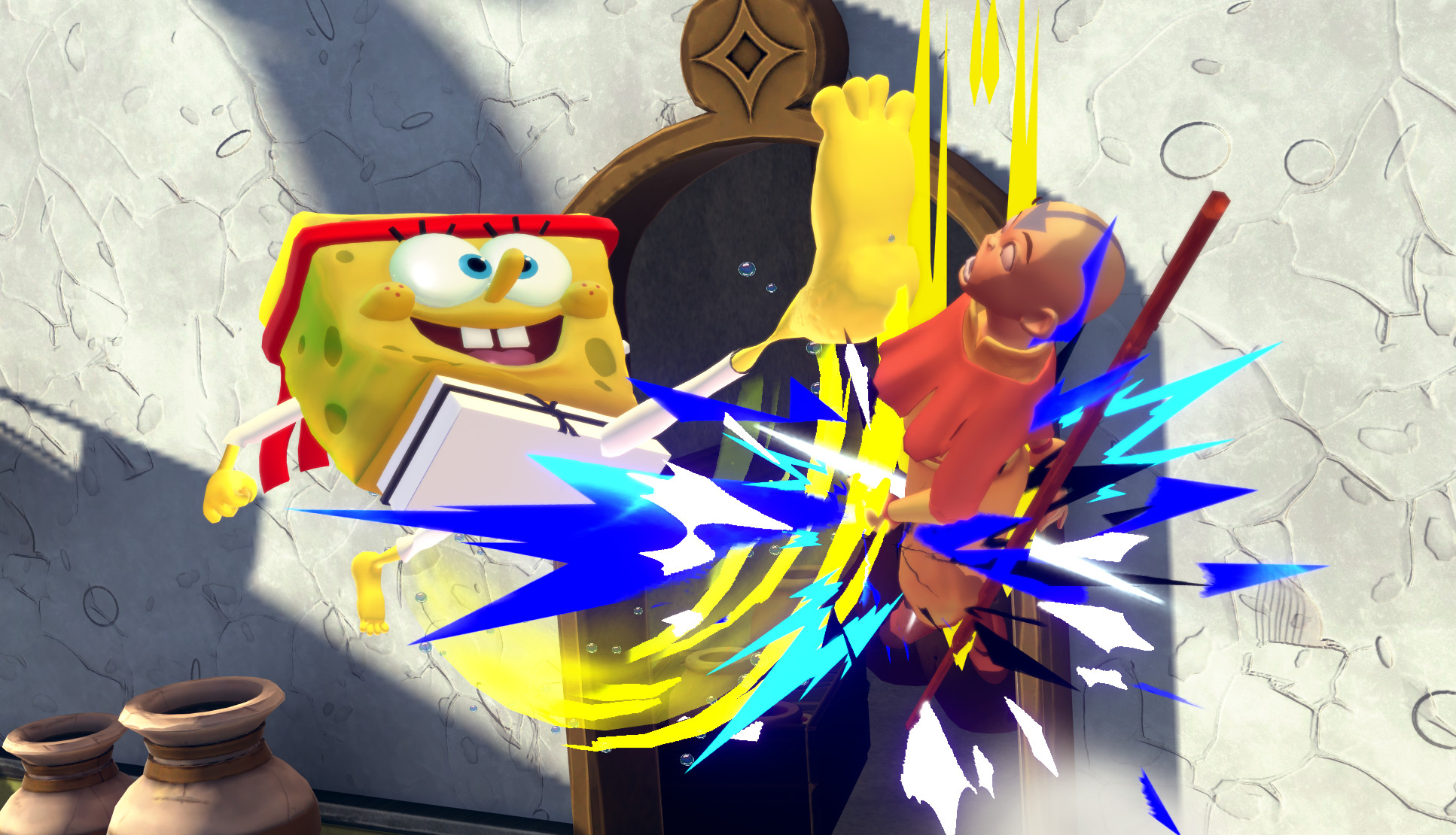 Classic SpongeBob Mod for Nickelodeon All-Star Brawl | NASB Mods