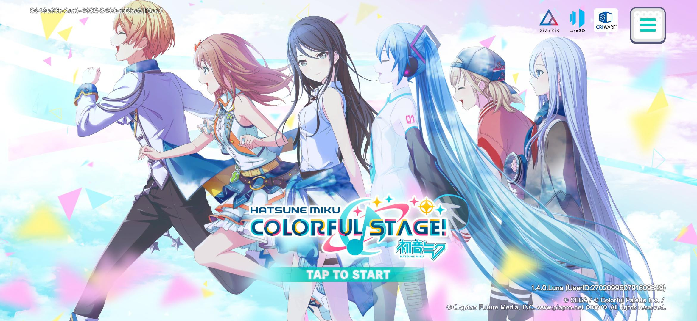 Project Sekai Title Theme over Main Menu Mod for Hatsune Miku: Project ...