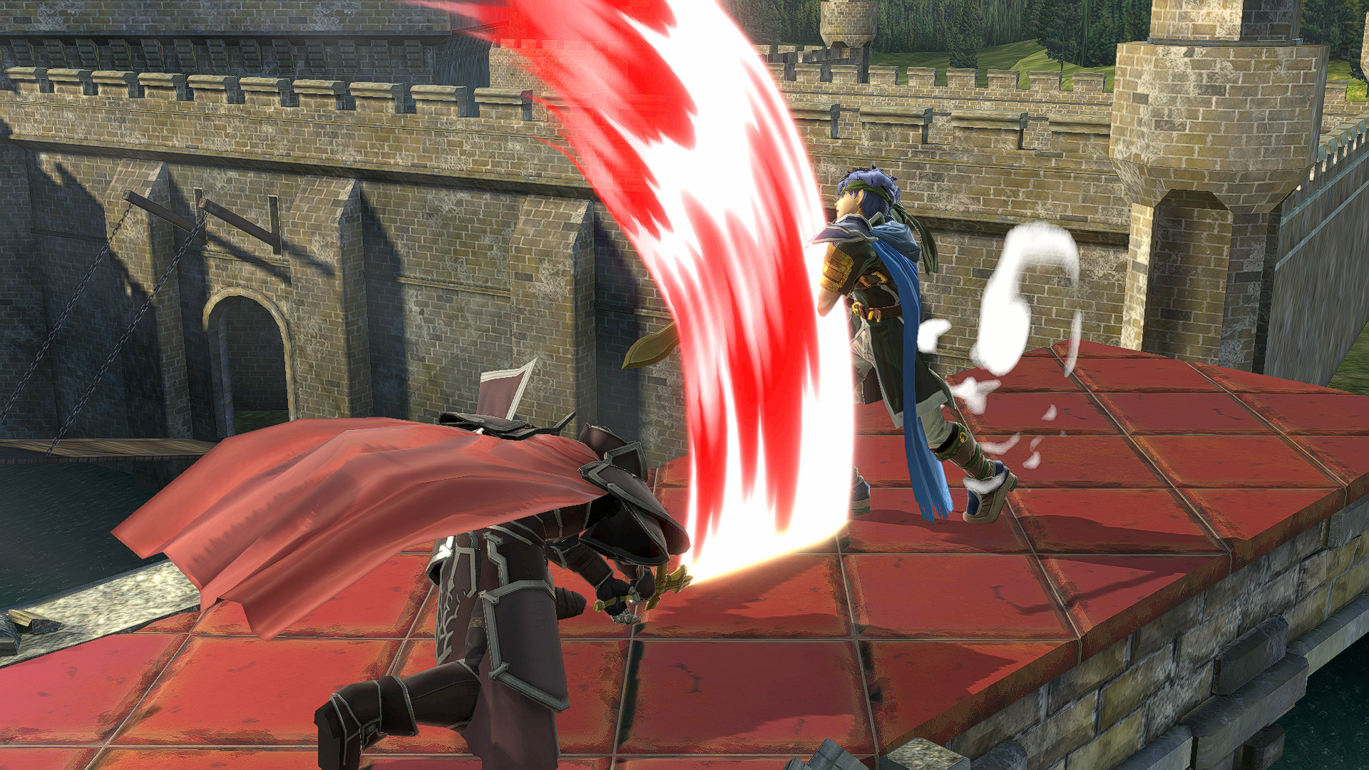 Smash Bros Ike Up B