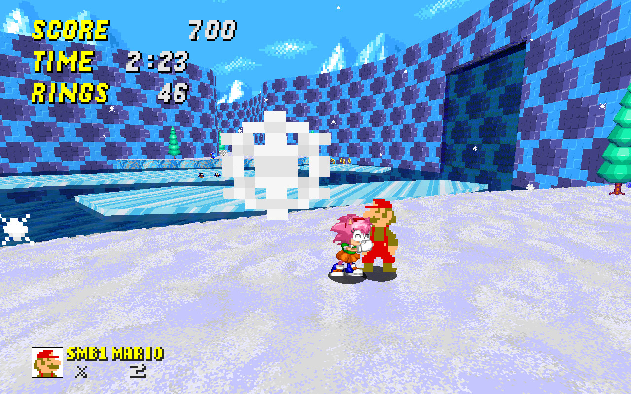 Smb1 Mario in srb2 Mod for Sonic Robo Blast 2 | SRB2 Mods