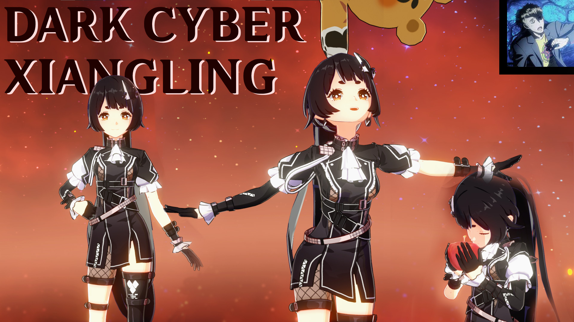Dark Cyber Xiangling Mod for Genshin Impact | GI Mods