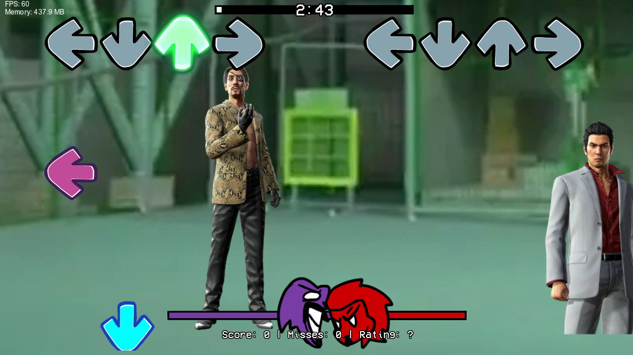 FNF: A Very Serious Yakuza Mod Mod for Friday Night Funkin' | FNF Mods