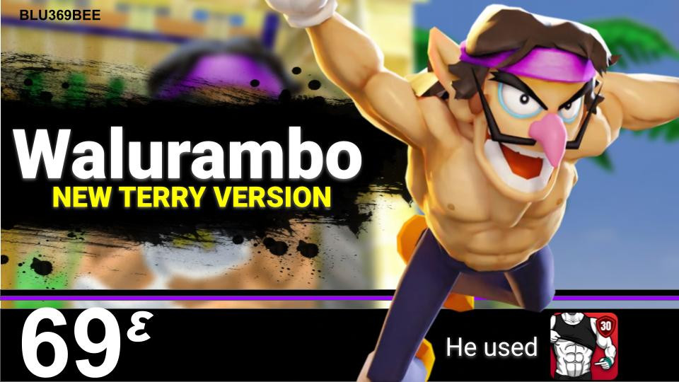 Walurambo (Terry Version) Mod for Super Smash Bros. Ultimate | SSBU Mods