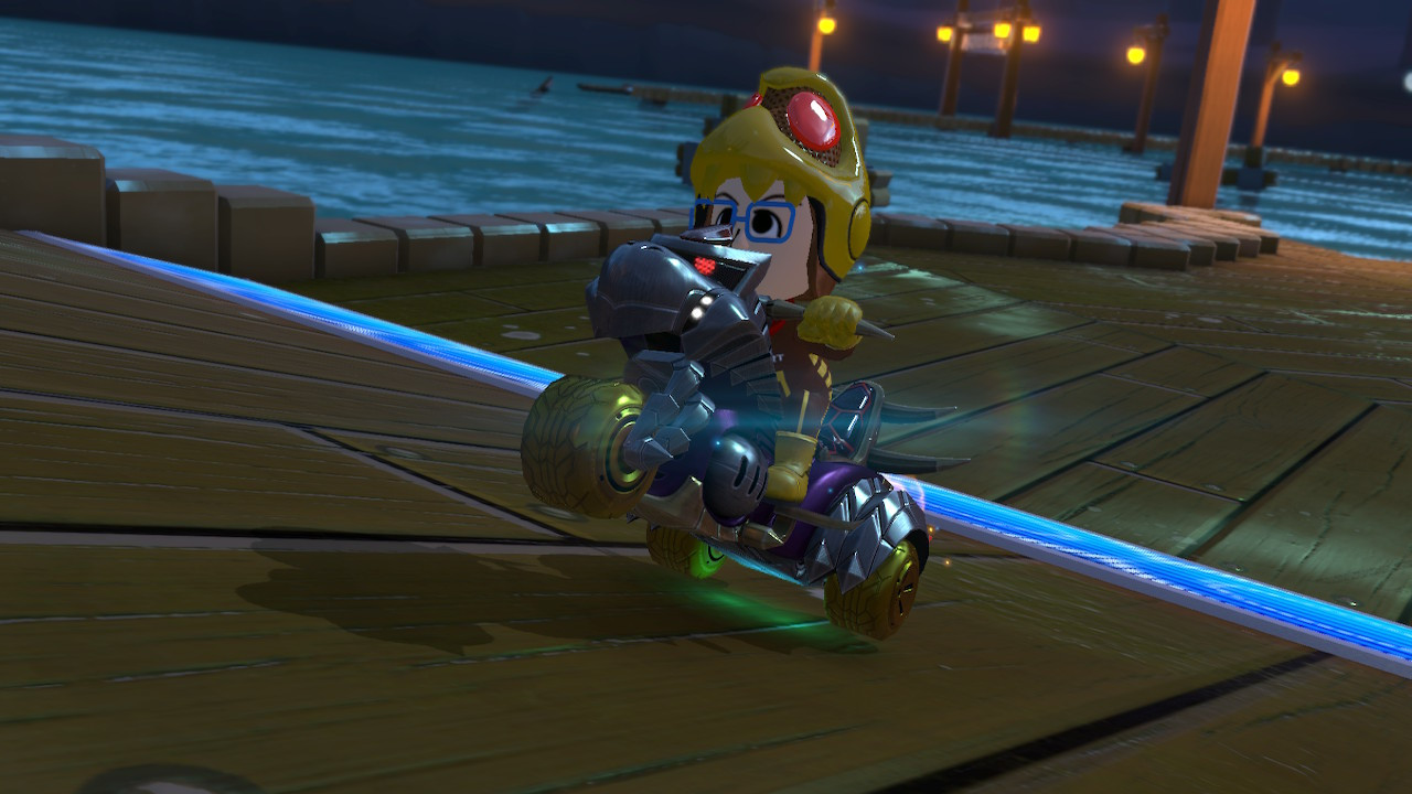 Fish Bone Mii Racing Suit Mod for Mario Kart 8 Deluxe | MK8D Mods