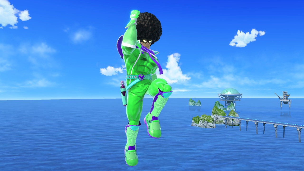 Afro Falcon Recolors (Captain Falcon) Mod for Super Smash Bros ...