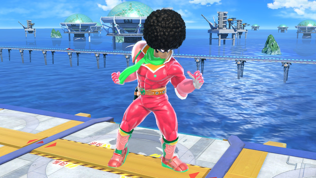 Afro Falcon Recolors (Captain Falcon) Mod for Super Smash Bros ...
