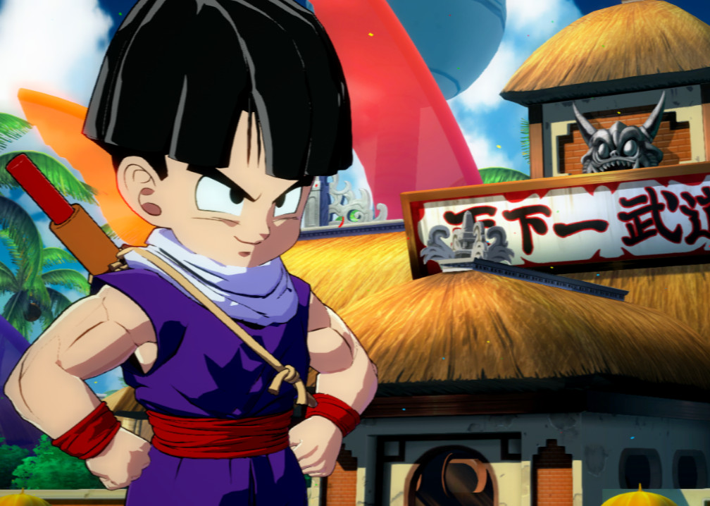Kid Gohan over GT Goku Mod for Dragon Ball FighterZ | DB:FZ Mods