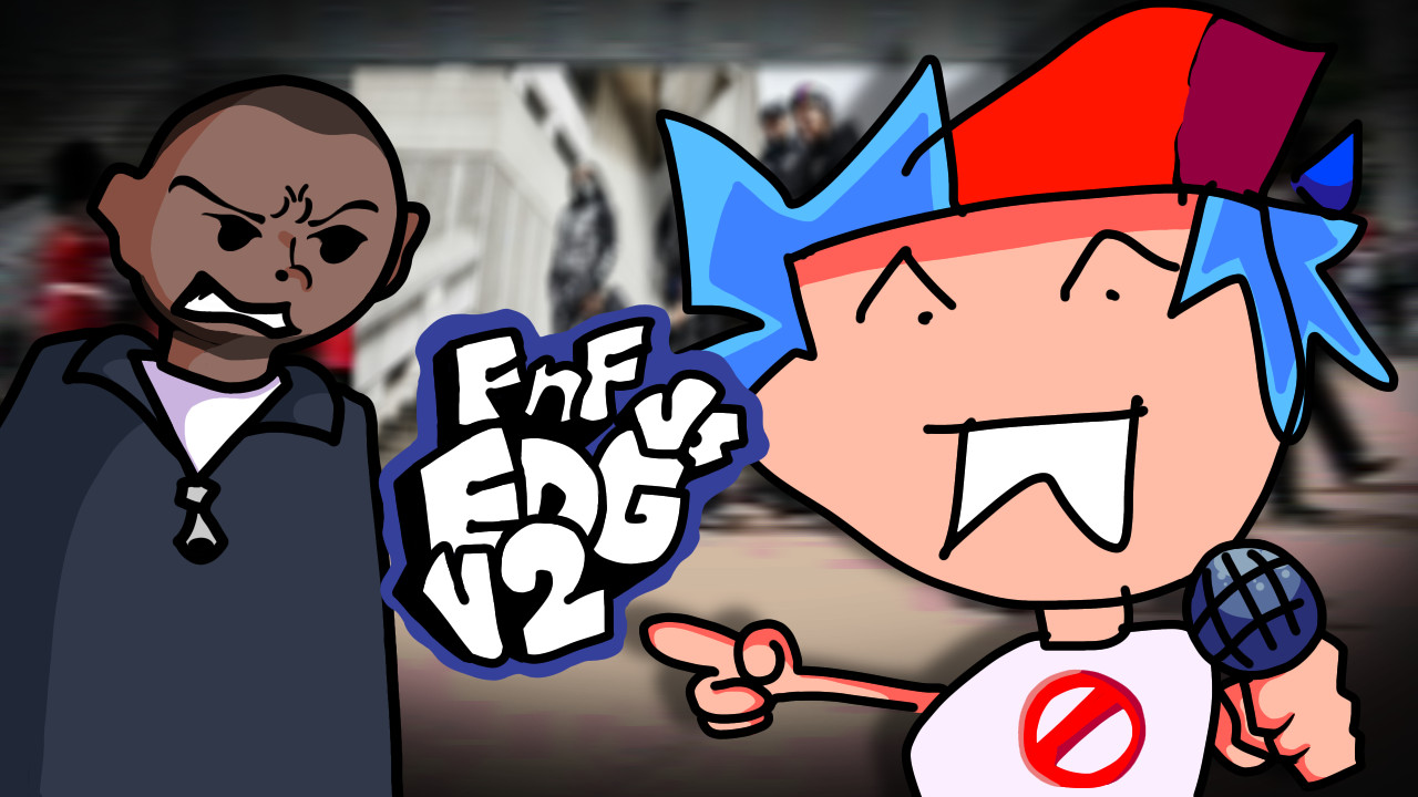 Vs English Drill Guys V2.5 Mod for Friday Night Funkin' | FNF Mods
