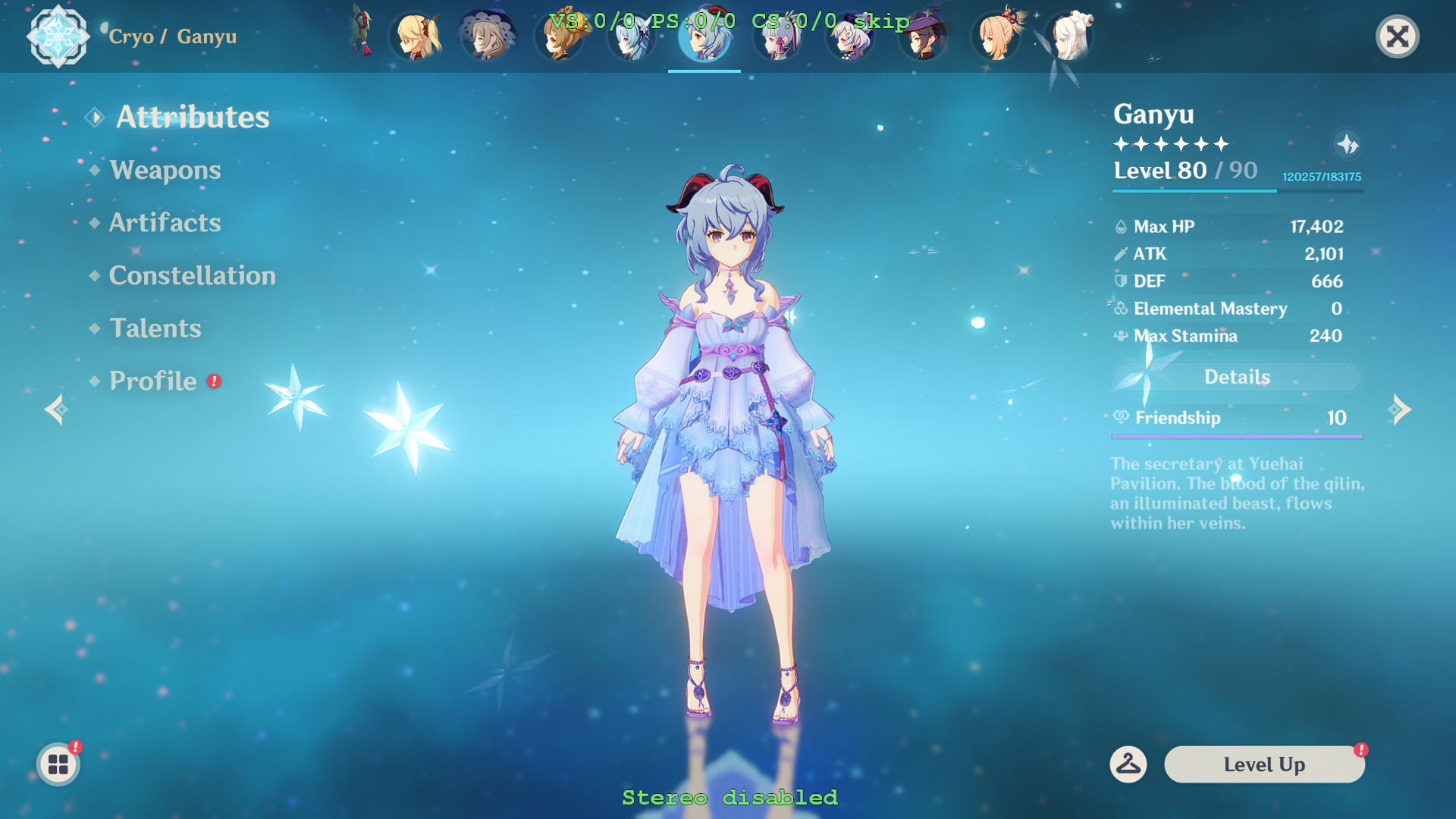 Ganyu Miketsu cos Recolor Mod for Genshin Impact | GI Mods