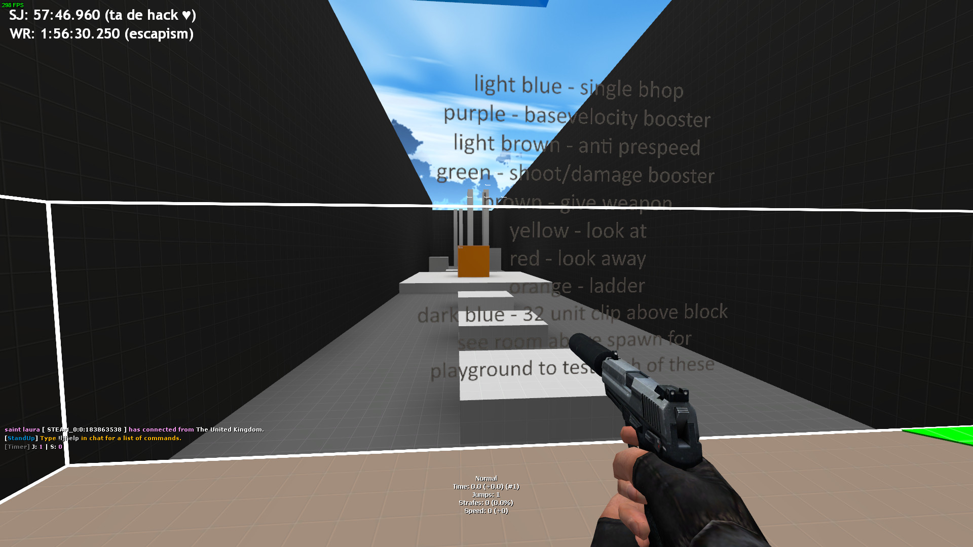Source Surf Hud Mod For Counter Strike Source Css Mods 5216