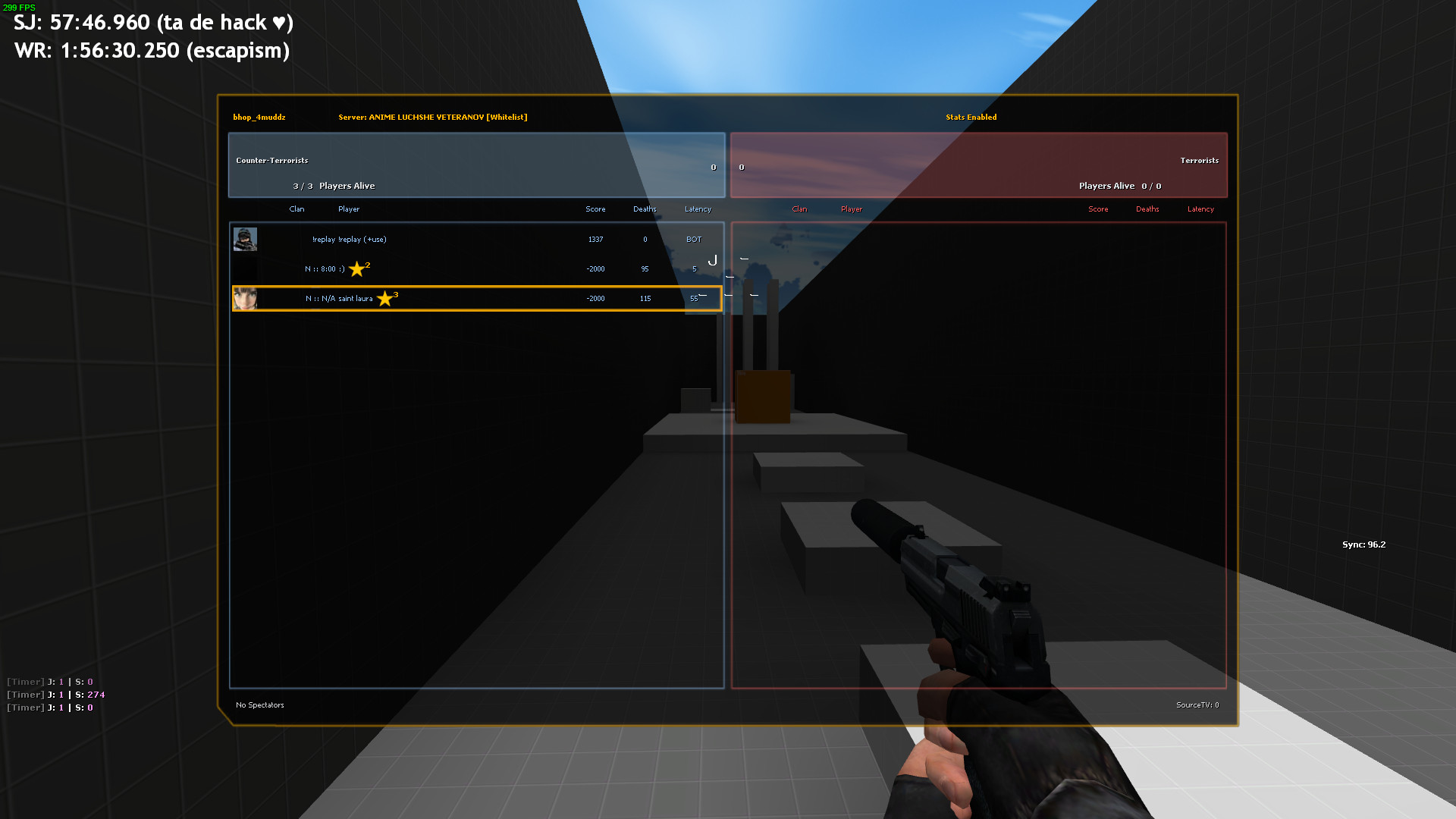 Source Surf Hud Mod For Counter Strike Source Css Mods 2350