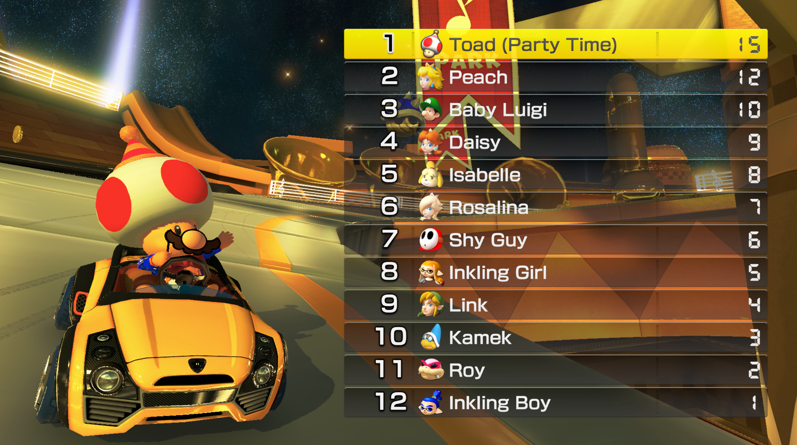 Party Time Toad (Mario Kart Tour Port) Mod for Mario Kart 8 Deluxe ...