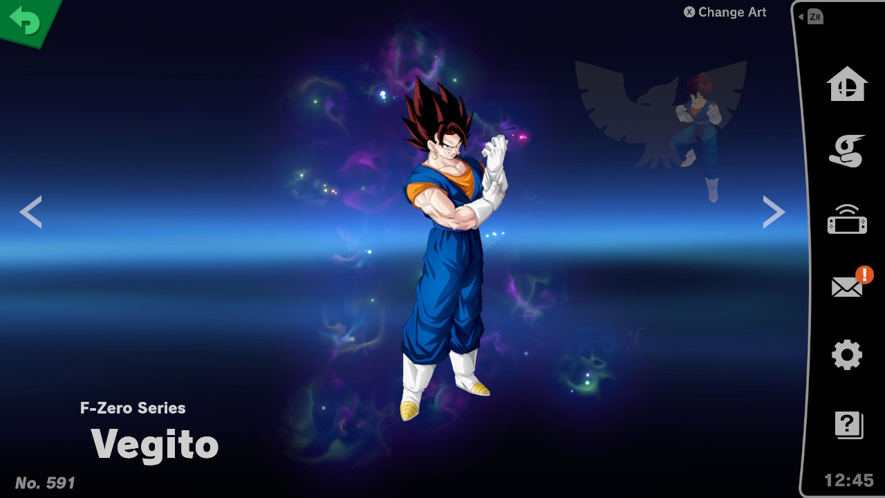 Vegito V2 (SKIN ONLY) Mod for Super Smash Bros. Ultimate | SSBU Mods