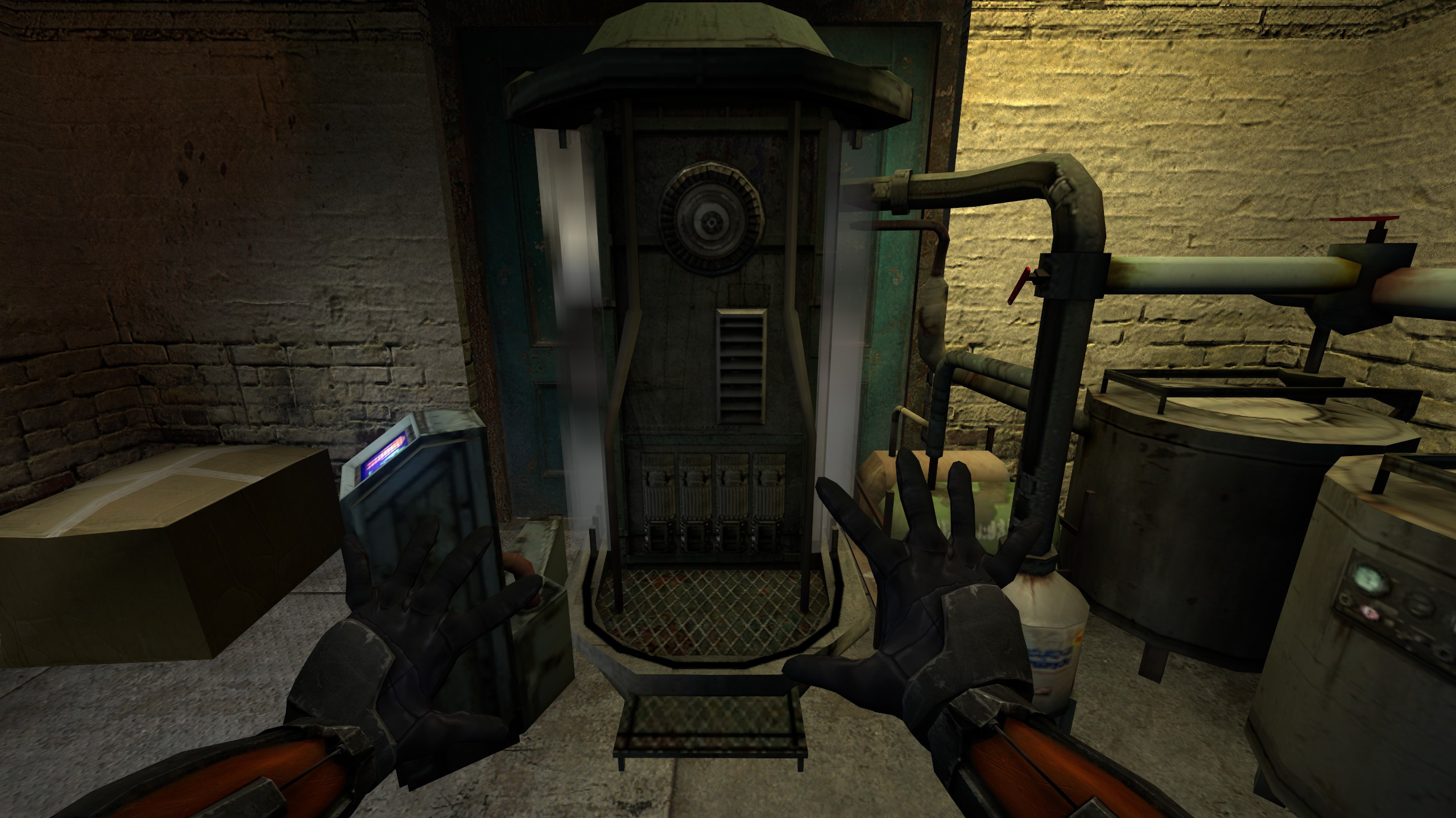 Full Resolution Red HEV Mod for Half-Life 2 | HL2 Mods