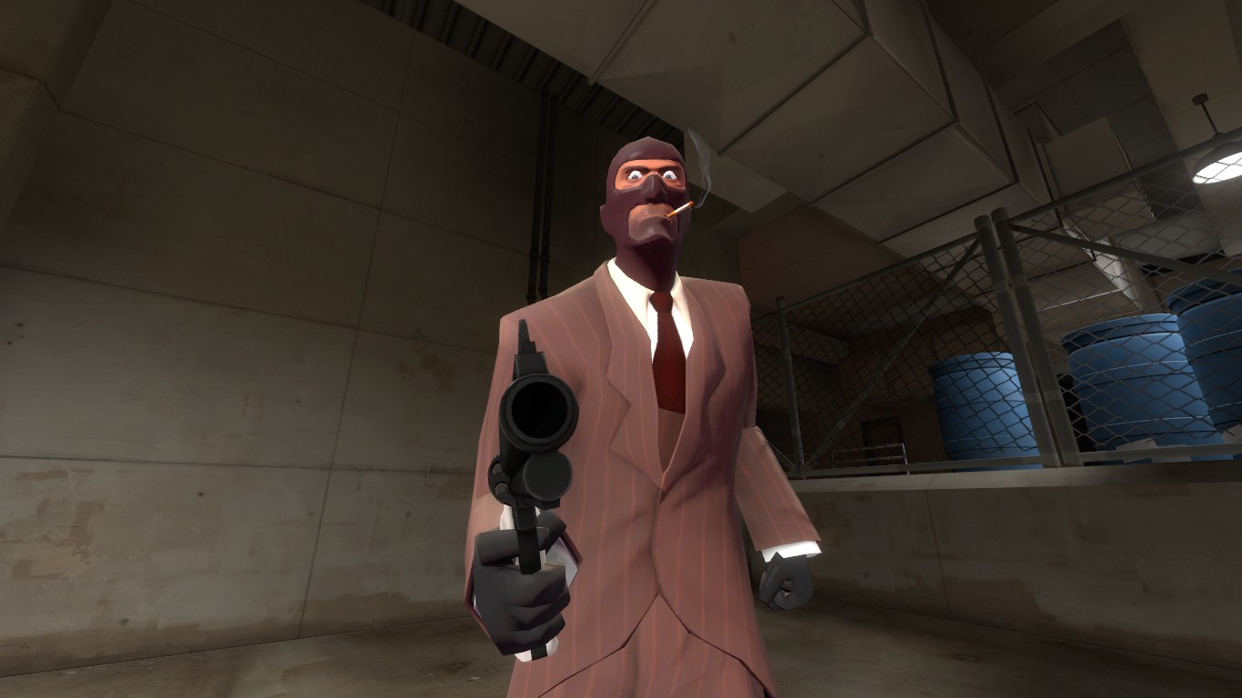 Spy Beta Revolver Idle Animation Mod for Team Fortress 2 | TF2 Mods