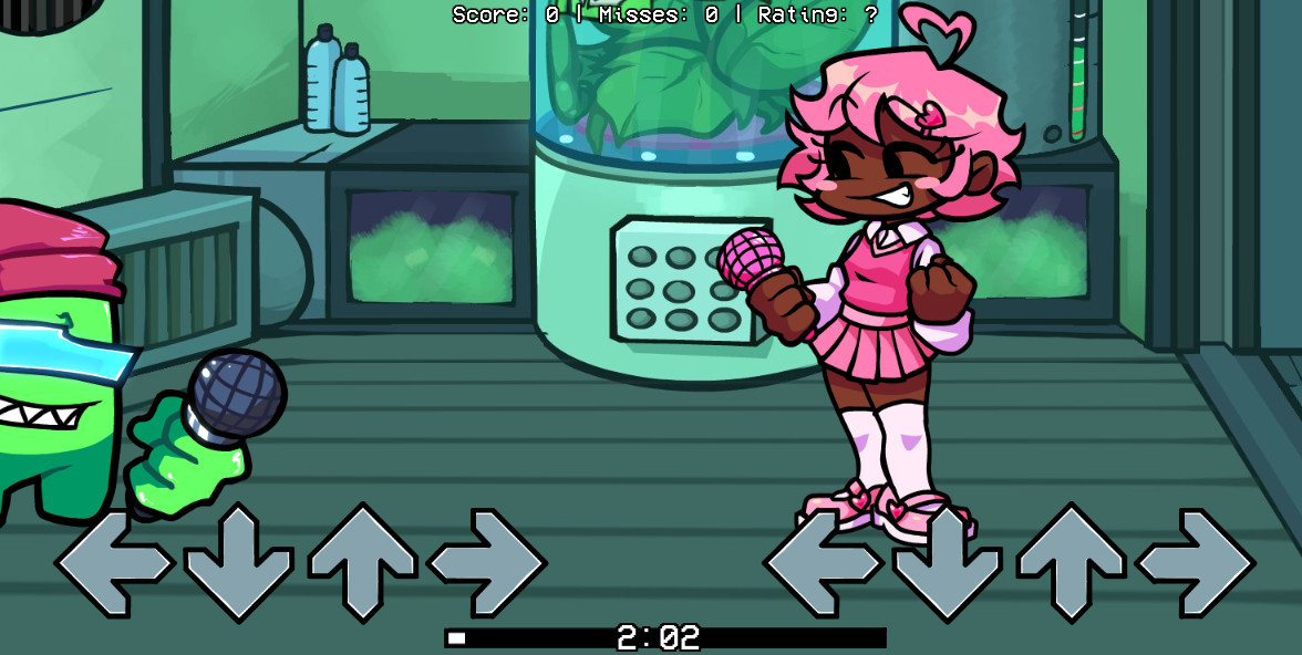 FNF Playable Human Pink Impostor (Human Hijinks) Mod for Friday Night ...