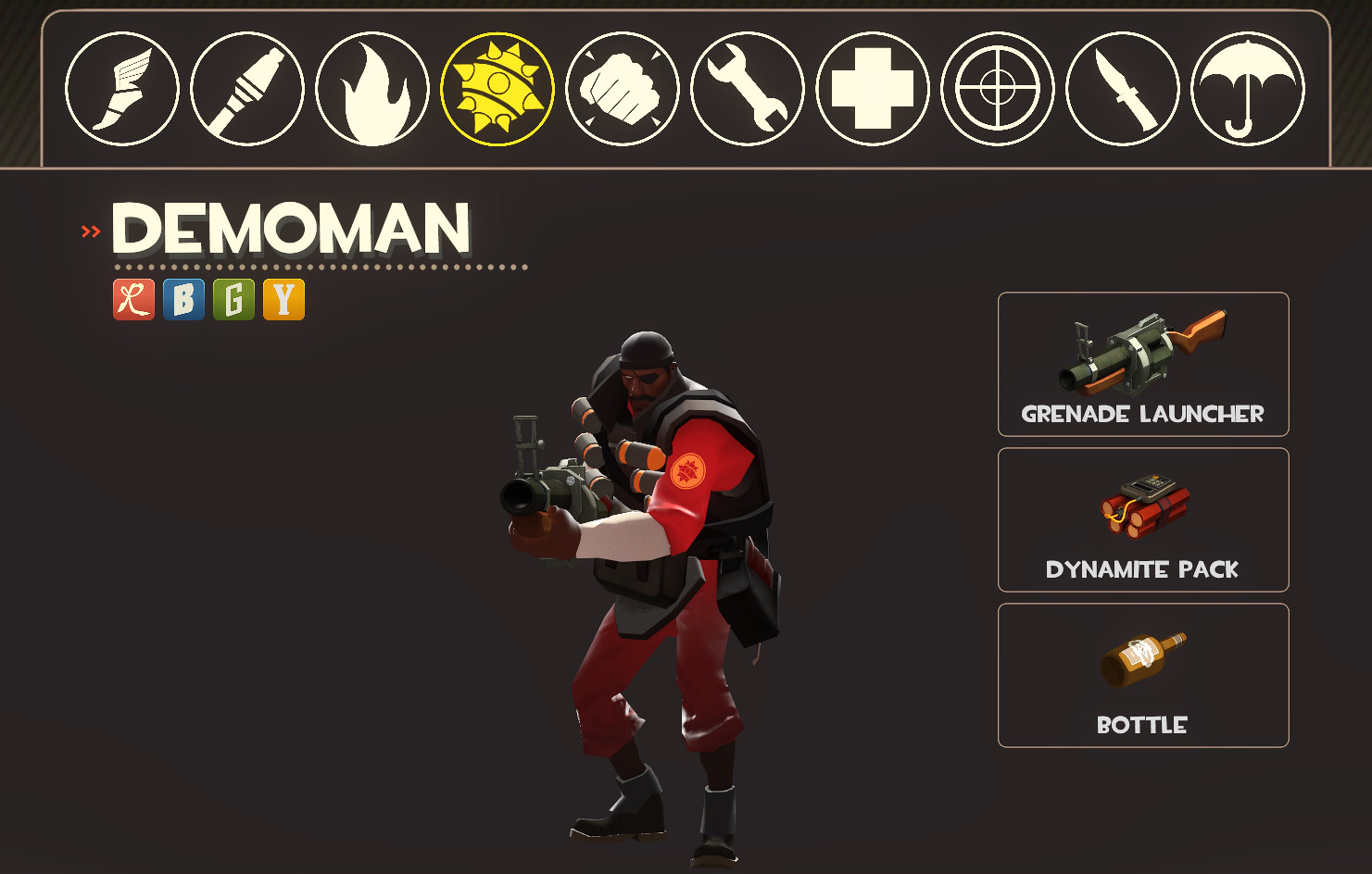 Live Demoman inventory icon Mod for Team Fortress 2 Classic ...