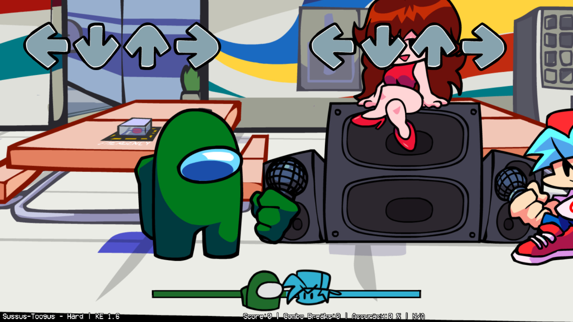 Vs Impostor V3 But V4 Artstyle Mod for Friday Night Funkin' | FNF Mods