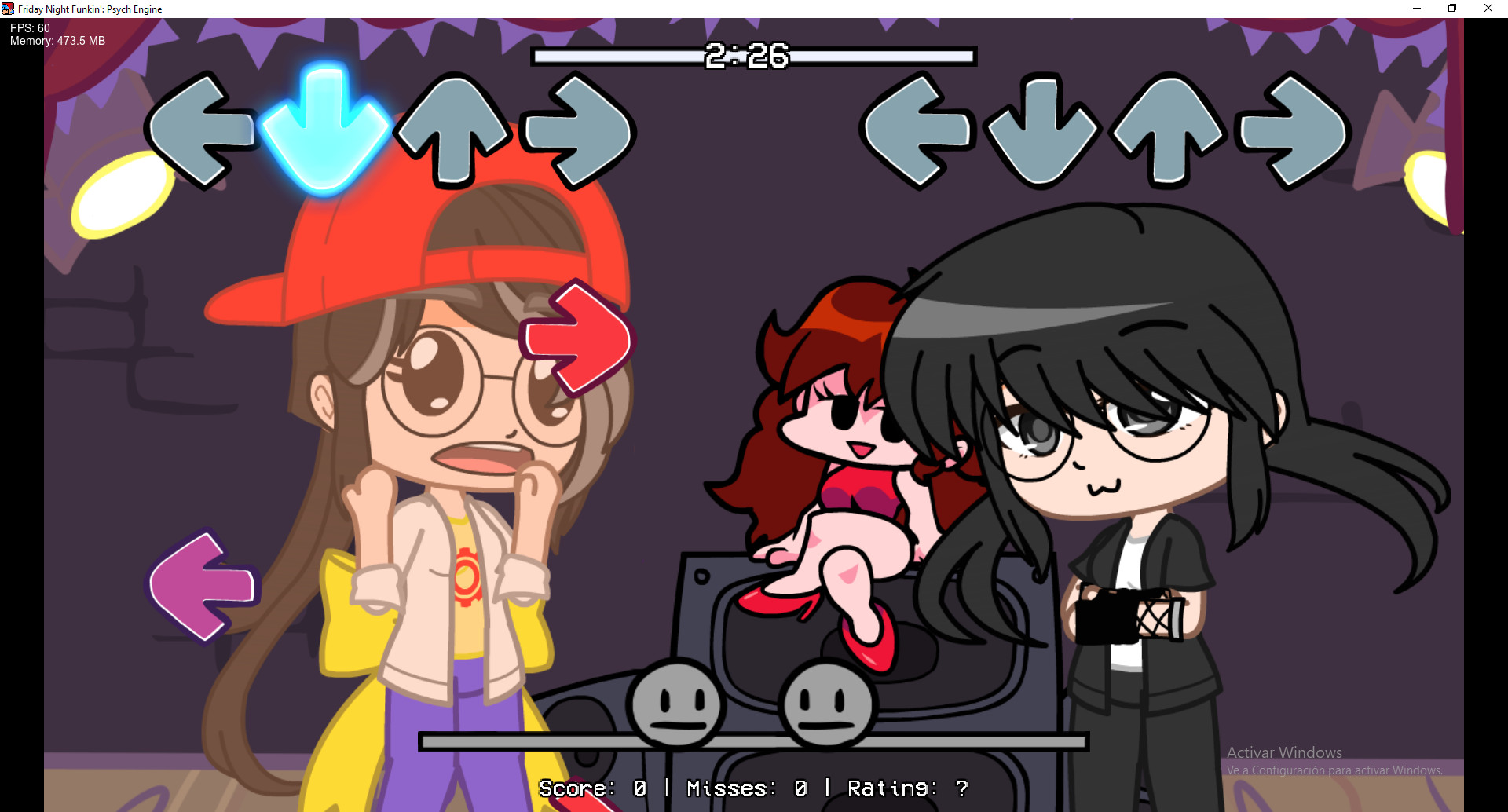 Girls Frenzy Mod for Friday Night Funkin' | FNF Mods