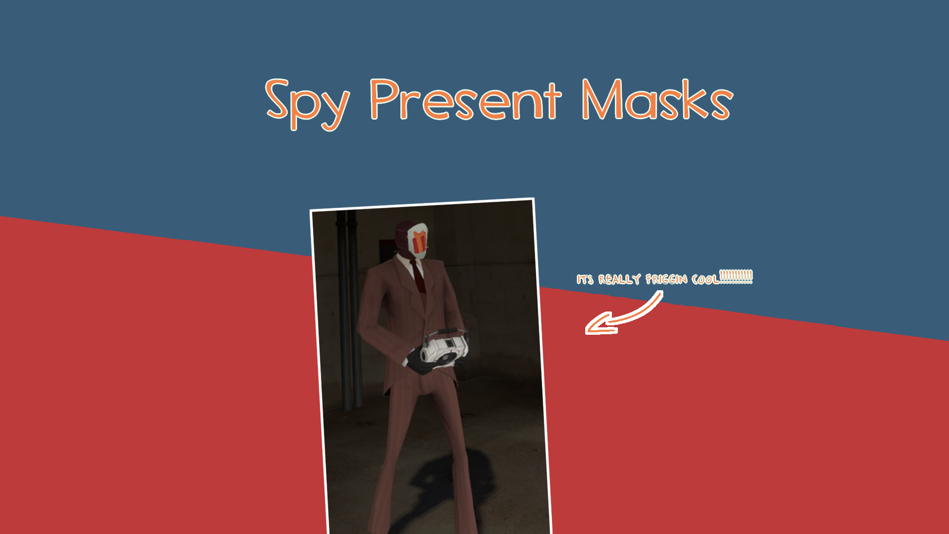 Spy Present Masks Mod for Team Fortress 2 | TF2 Mods