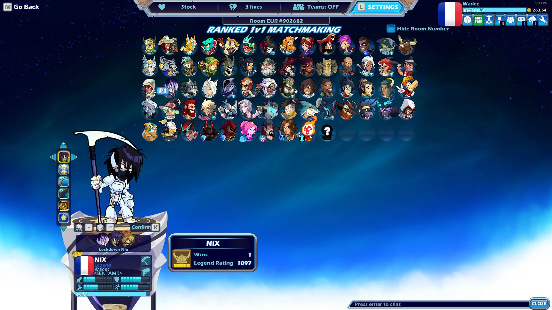 NO Ranked UI Mod for Brawlhalla | BHalla Mods