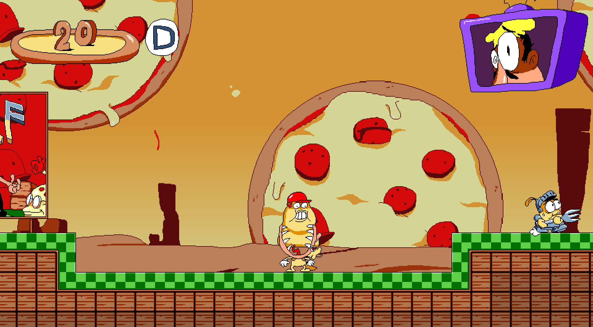 HUB OF DEMO Mod for Pizza Tower | PT Mods