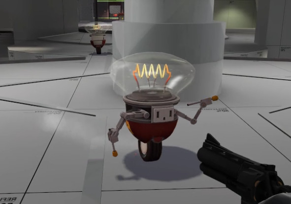 Asteroid Bots - Gigaleak B-Bot Model Mod for Team Fortress 2 | TF2 Mods