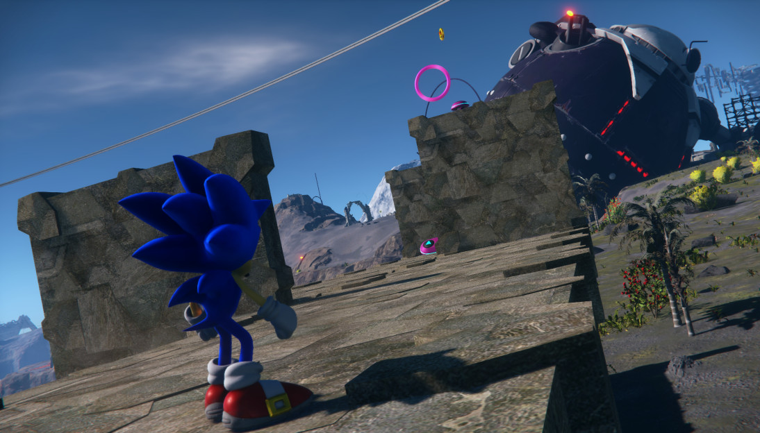 Rethemed Platforms and Rails Mod for Sonic Frontiers | Frontiers Mods