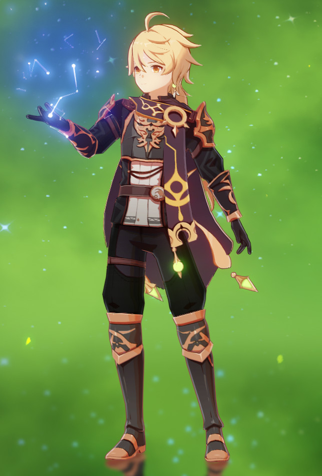 Knight Aether - Texture Edit of Dep0's Mod Mod for Genshin Impact | GI Mods