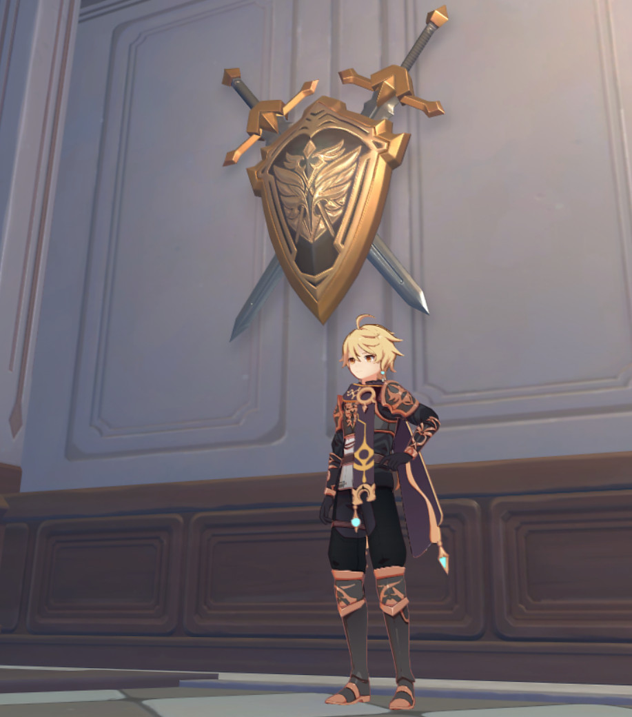 Knight Aether - Texture Edit of Dep0's Mod Mod for Genshin Impact | GI Mods