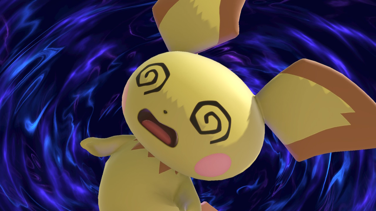 White Pichu & Sepia Pichu (Concept Art) Mod for Super Smash Bros ...