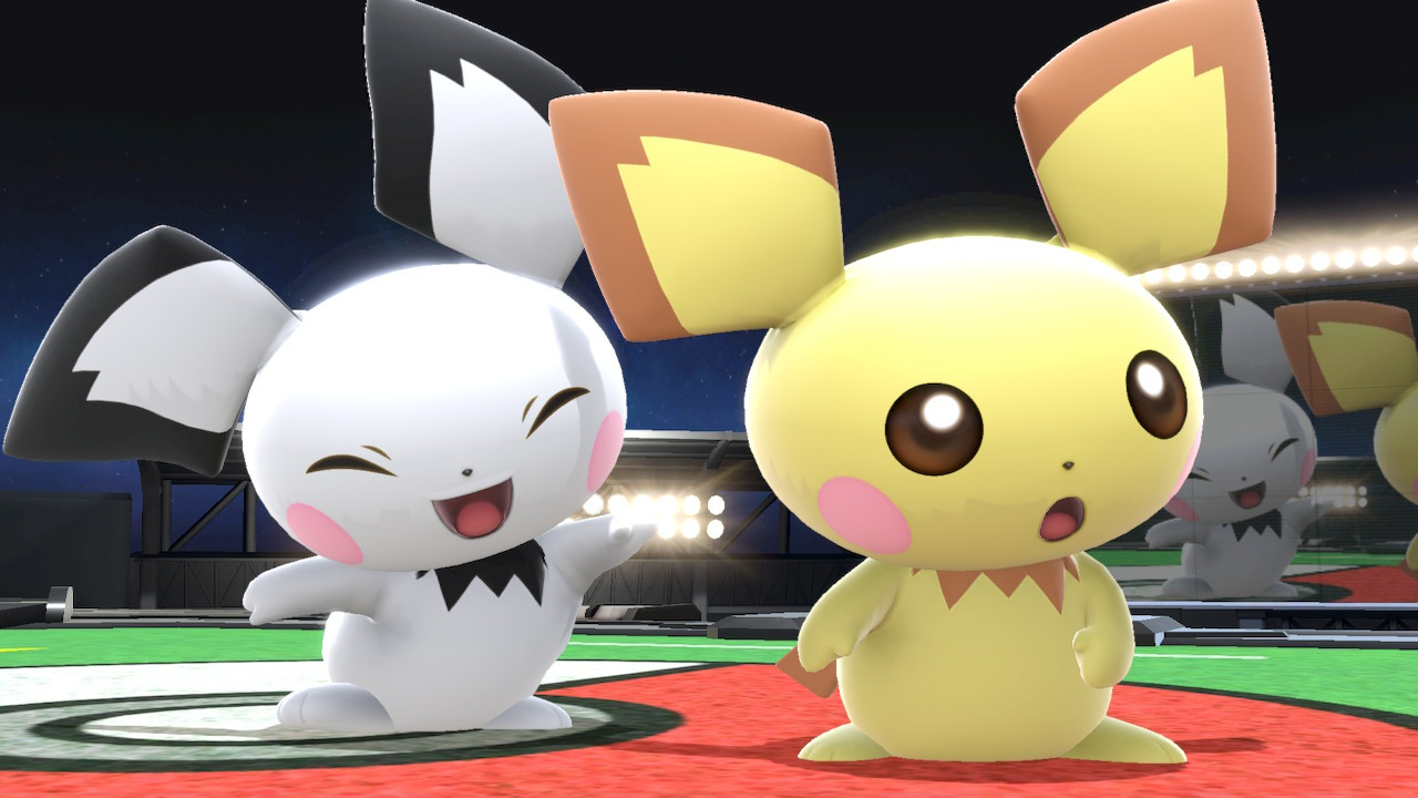 White Pichu & Sepia Pichu (Concept Art) Mod for Super Smash Bros ...