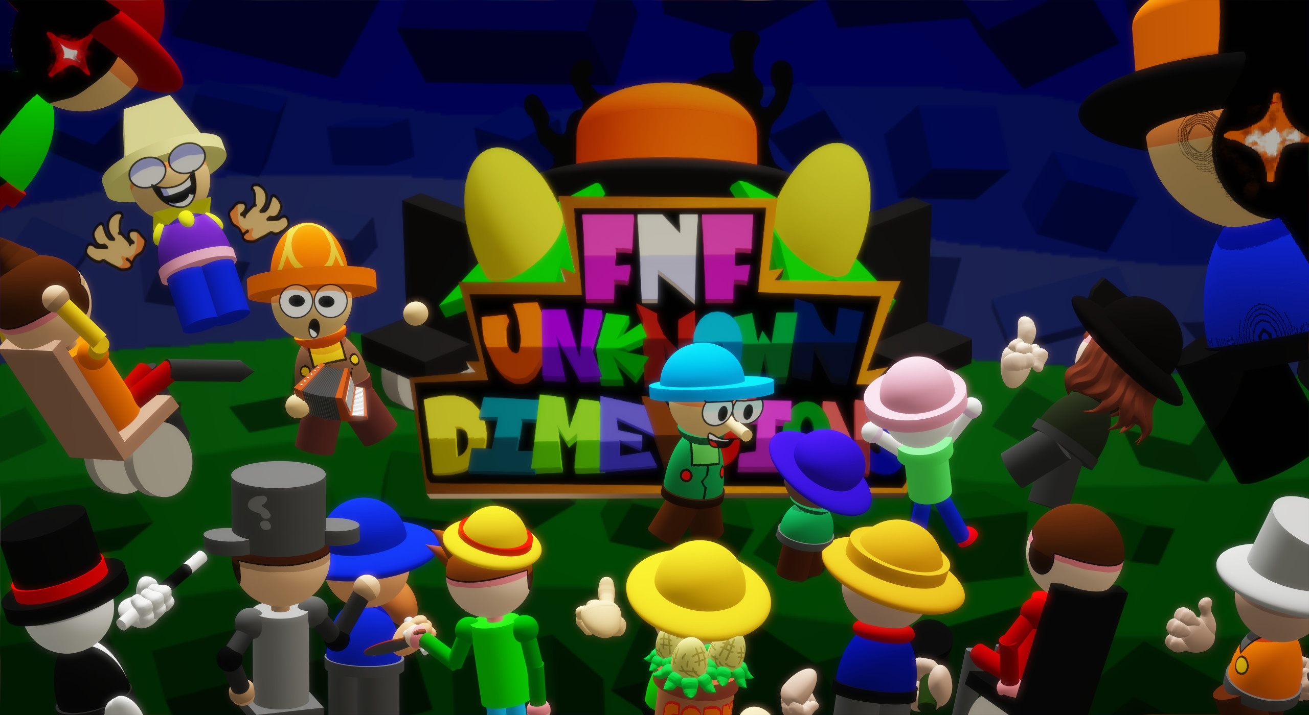 Unknown Dimensions (BETA) | FnF Dave and Bambi Mod for Friday Night ...