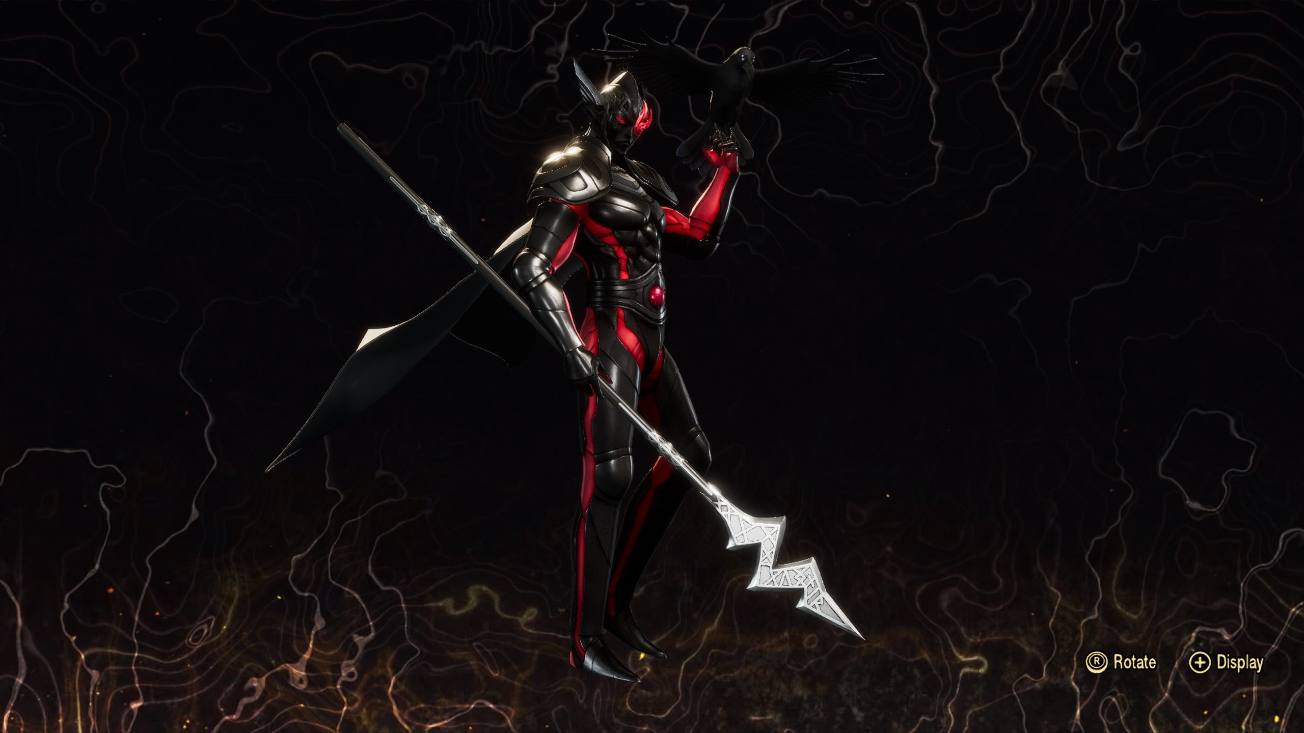 Black and Red Odin (Also Black Cape) Mod for Shin Megami Tensei V ...