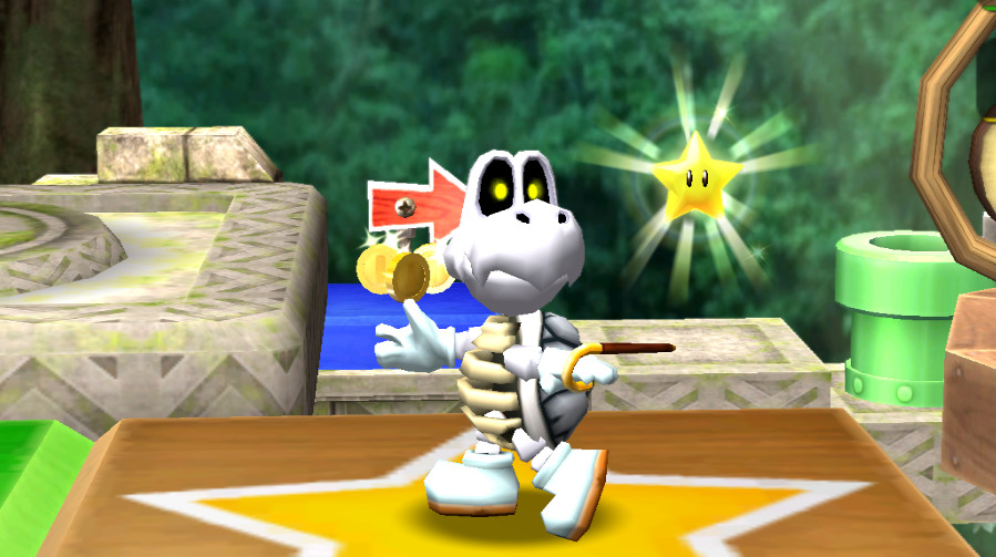 Dry Bones Mario