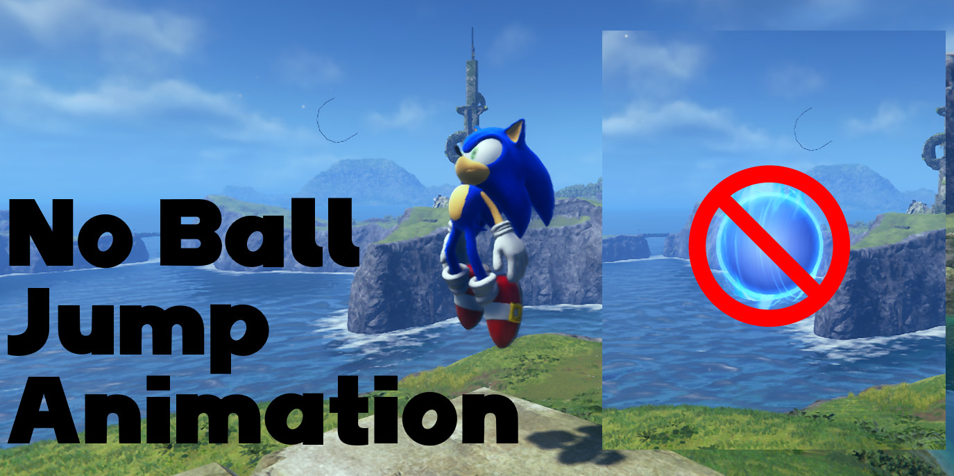 No Ball Jump Animation Mod for Sonic Frontiers | Frontiers Mods