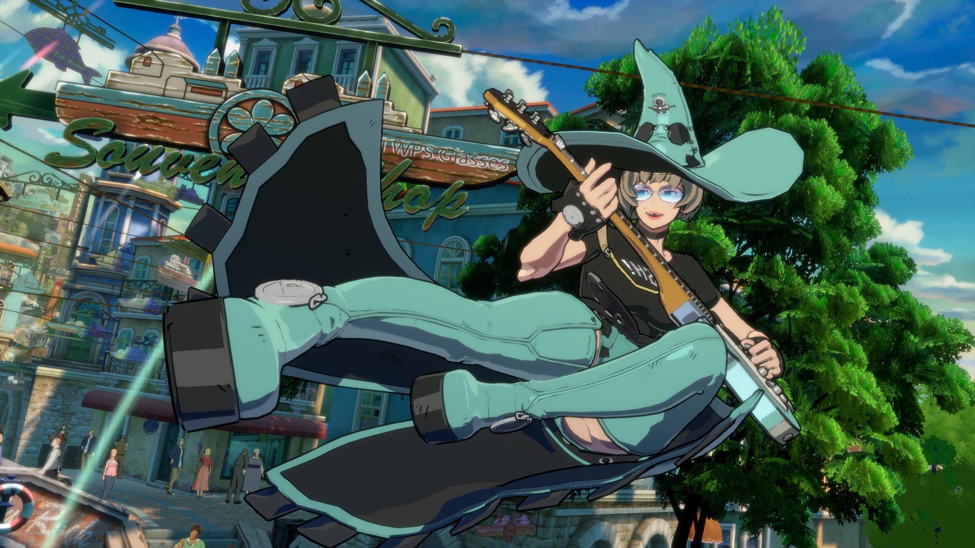 I-No Color 5 Black and Blue Tweaks Mod for GUILTY GEAR -STRIVE- | GGST Mods