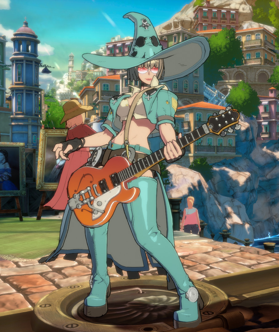 I-No Color 5 Black and Blue Tweaks Mod for GUILTY GEAR -STRIVE- | GGST Mods