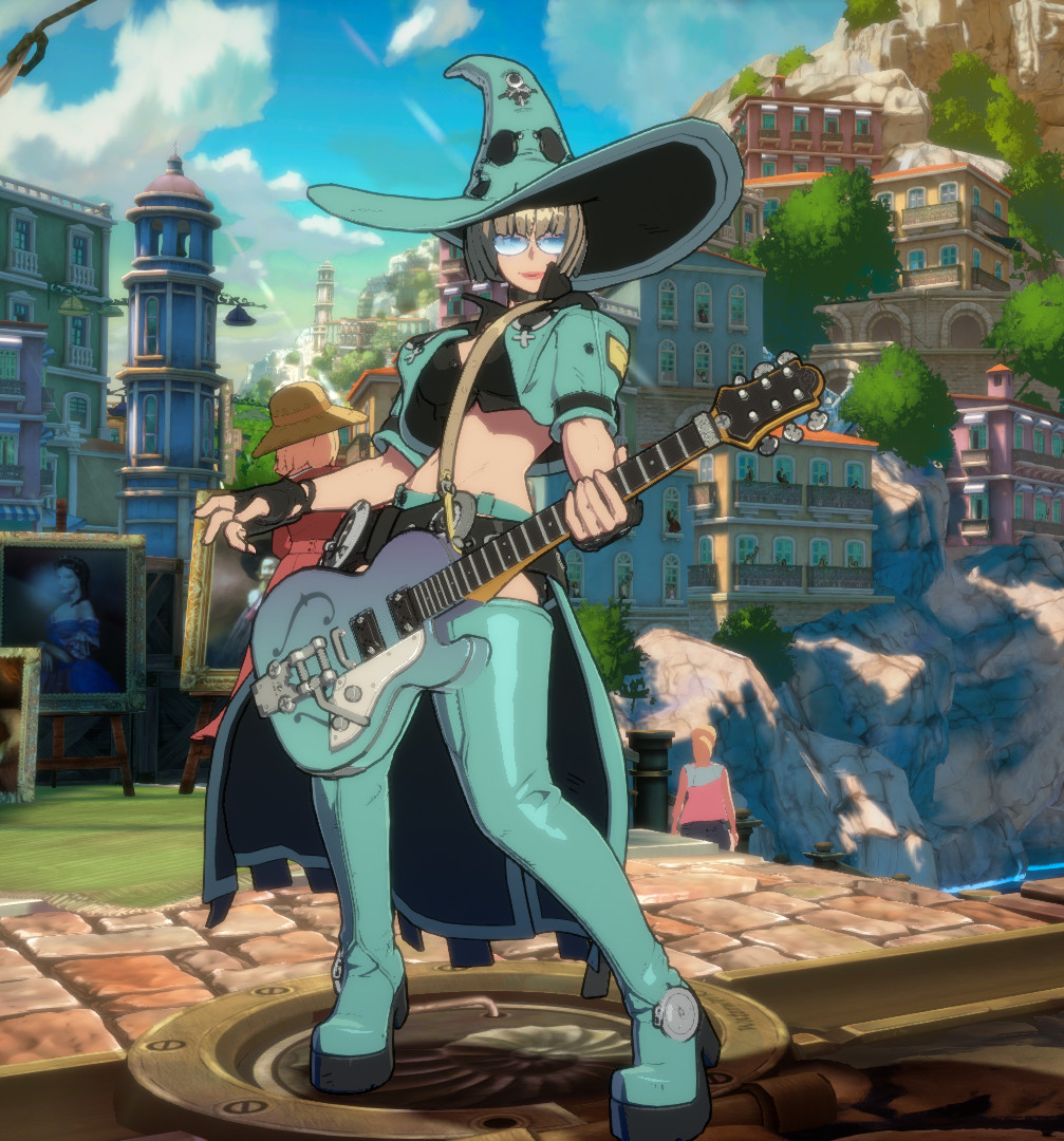 I-No Color 5 Black and Blue Tweaks Mod for GUILTY GEAR -STRIVE- | GGST Mods