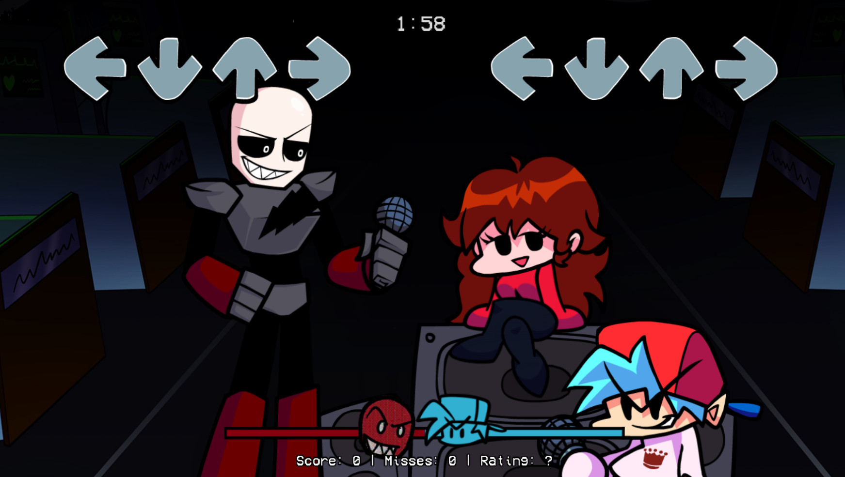 VS Eteled Mini Reincarnate Mod for Friday Night Funkin' | FNF Mods