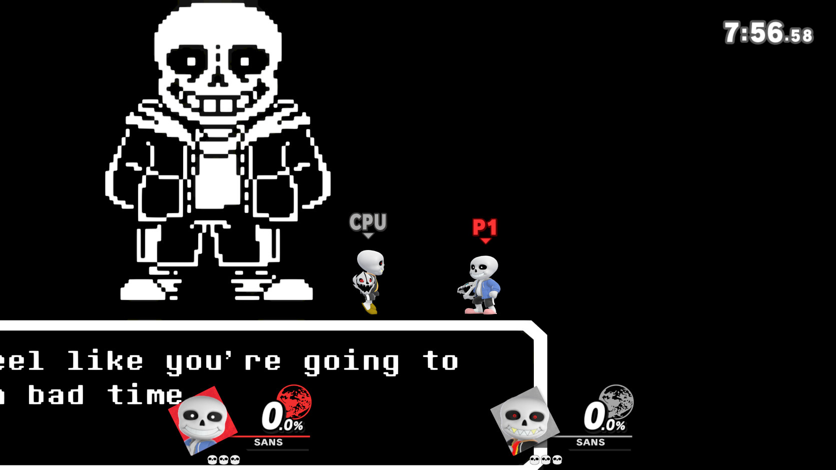 Sans (Ness) Mod for Super Smash Bros. Ultimate | SSBU Mods