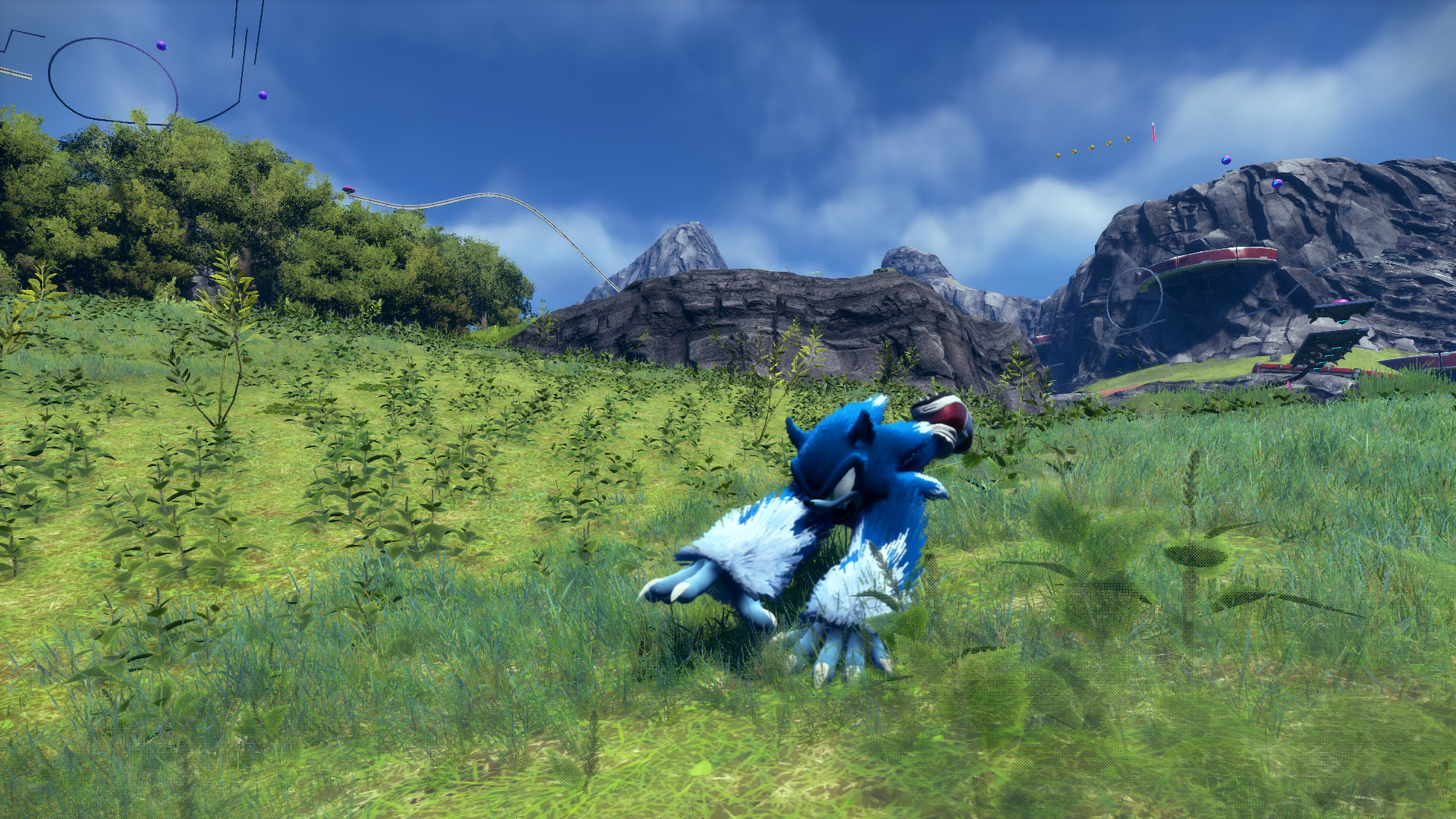 Sonic The Werehog In Sonic Frontiers