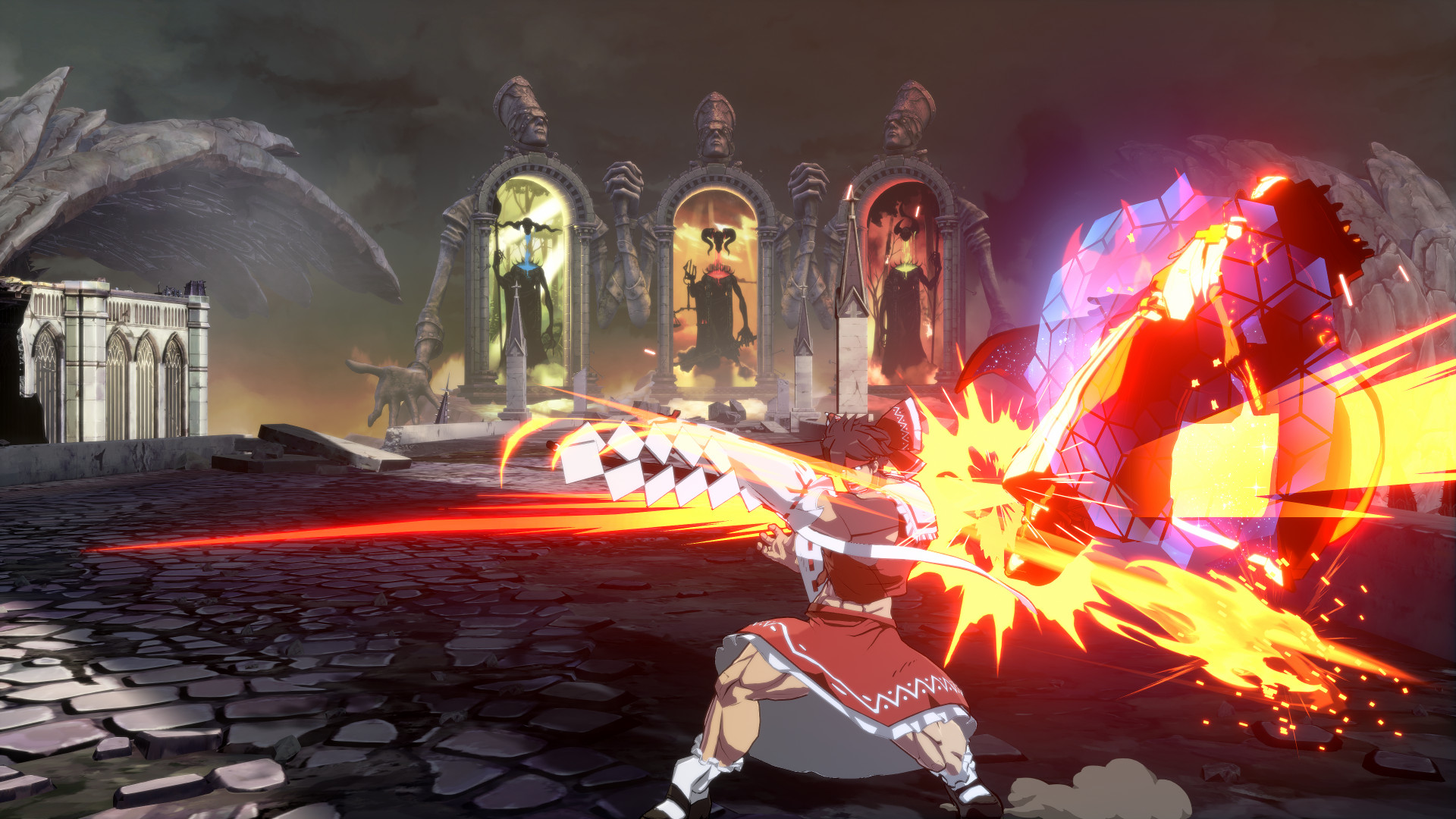 Ganfu Reimu (Reimu Badguy) Mod for GUILTY GEAR -STRIVE- | GGST Mods