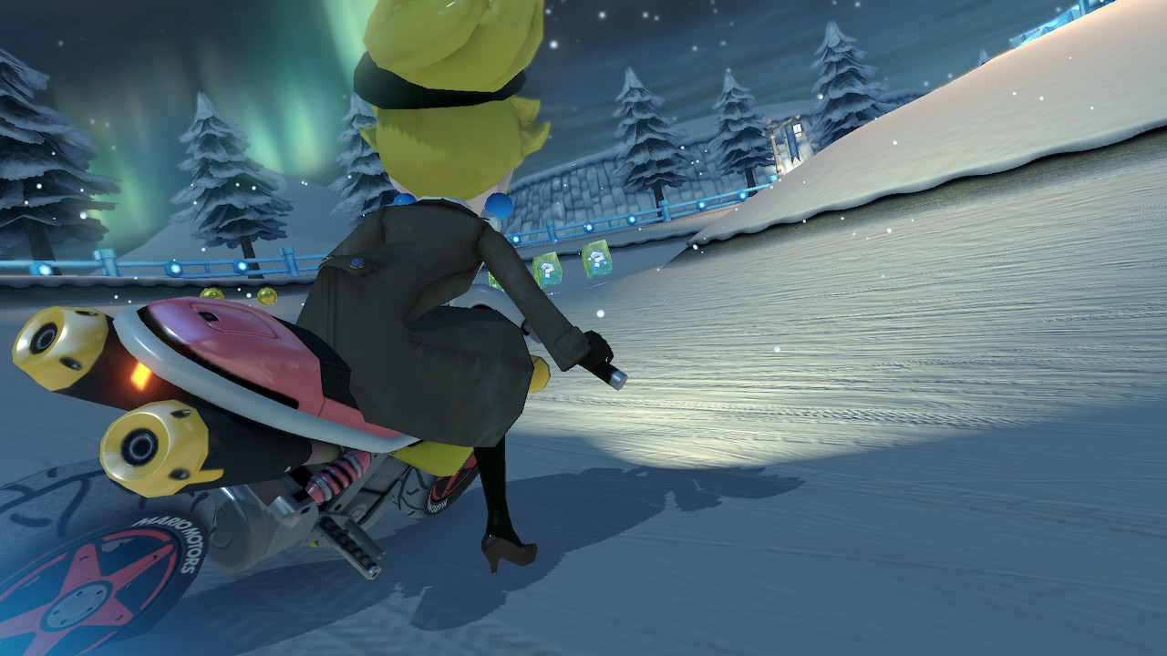 Peach Wintertime (With Tour Animations) Mod for Mario Kart 8 Deluxe ...