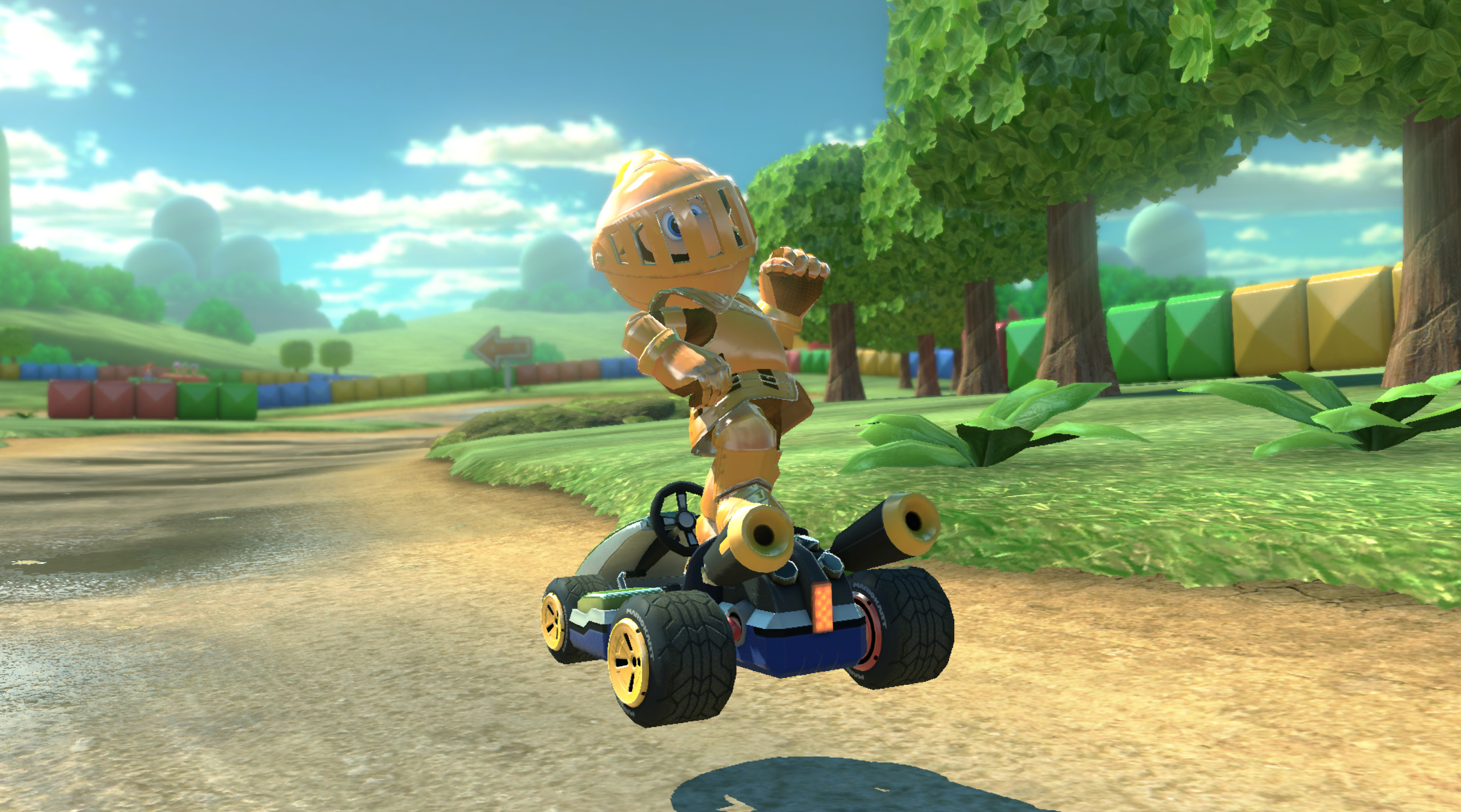 Knight Luigi (Mario Kart Tour Port) Mod for Mario Kart 8 Deluxe | MK8D Mods